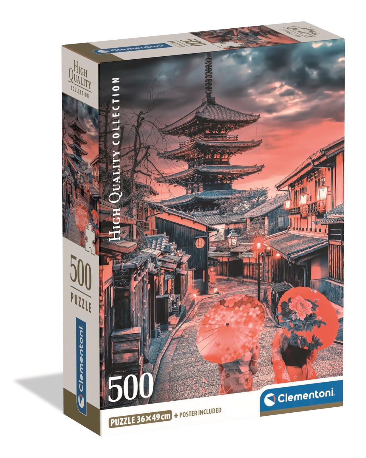 Clementoni Evening In Kyoto Jigsaw Puzzle (500 Pieces) – PDK