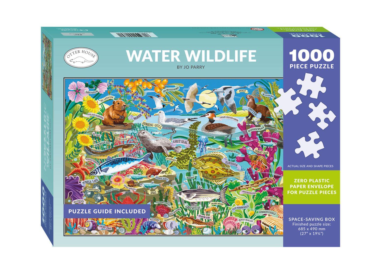 Otter House Water Wildlife Jigsaw Puzzle (1000 Pieces) – PDK