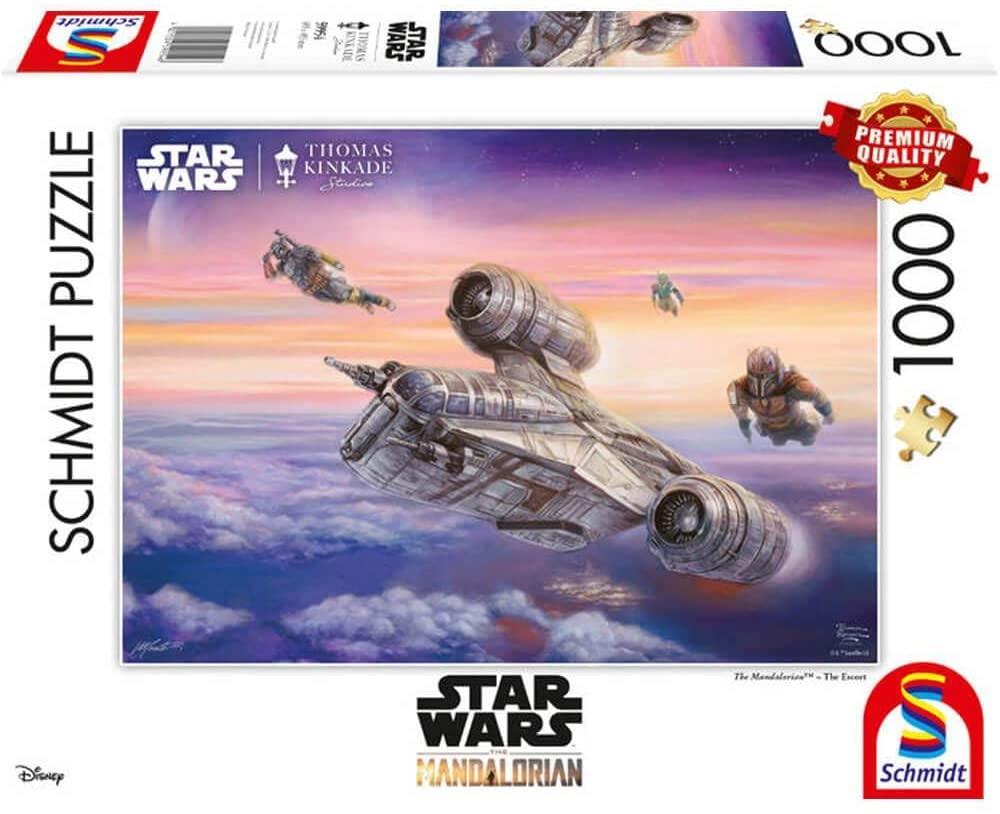 Schmidt Kinkade Star Wars The Mandalorian The Escort Jigsaw Puzzle 10 PDK