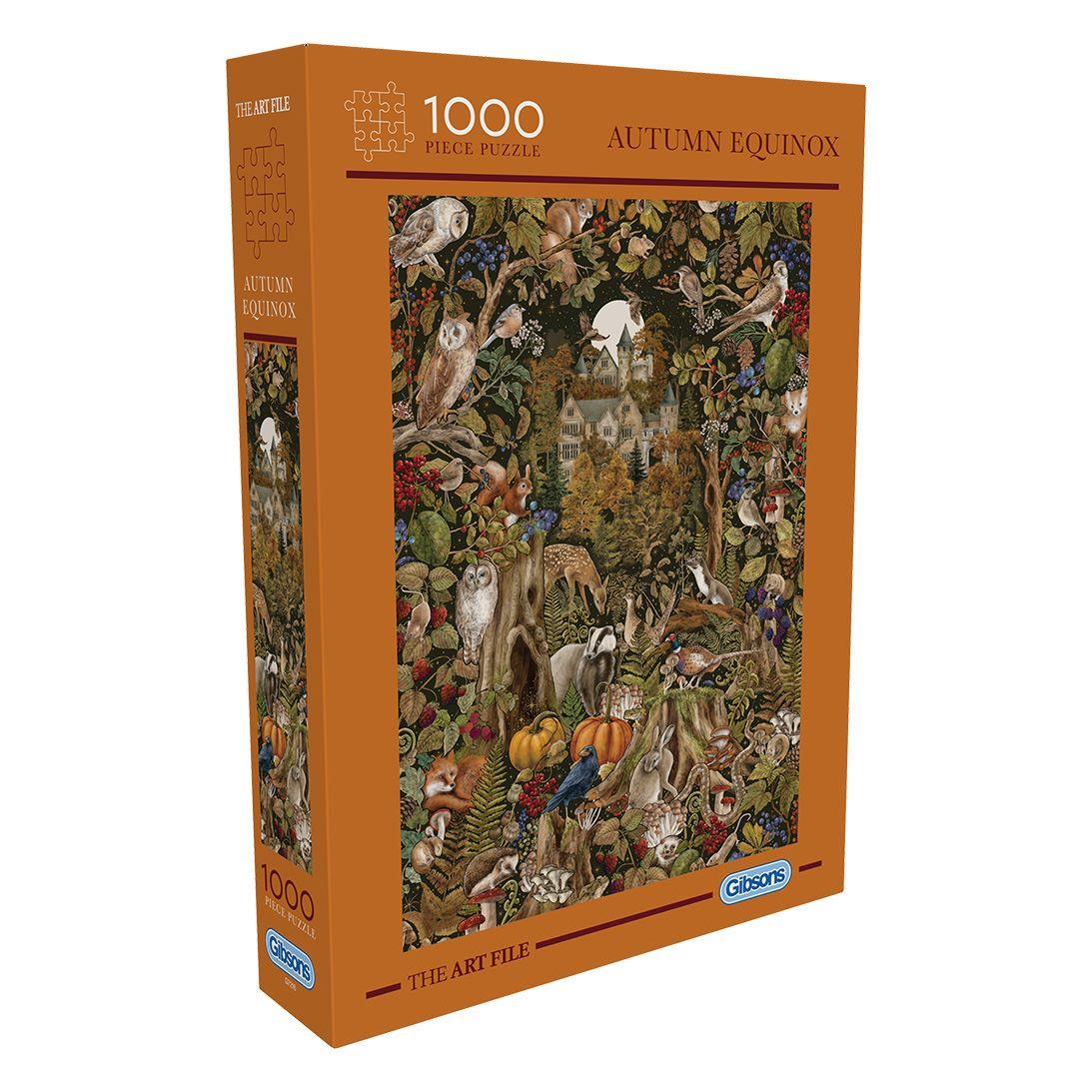 Gibsons Autumn Equinox, The Art File Jigsaw Puzzle (1000 Pieces) – PDK