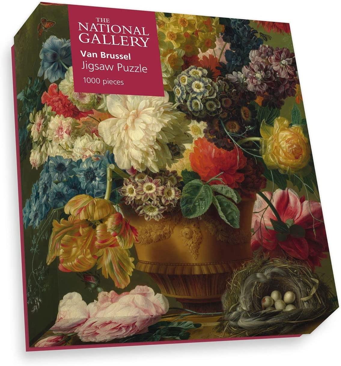 Flowers in a Vase - National Gallery Jigsaw Puzzle (1000 Pieces) – PDK