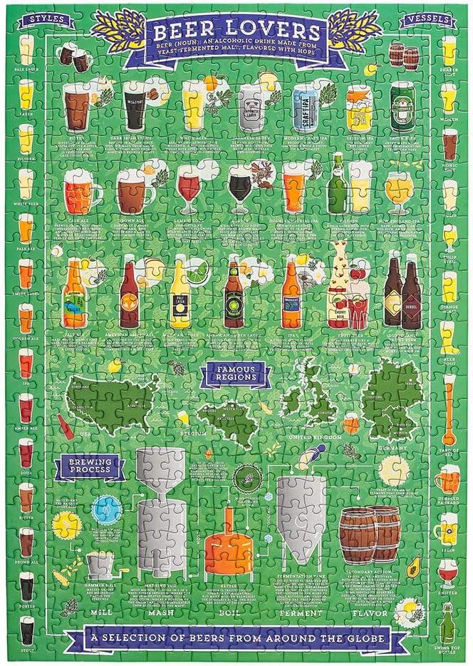 Ridley's Beer Lover's Jigsaw Puzzle (500 Pieces) – PDK