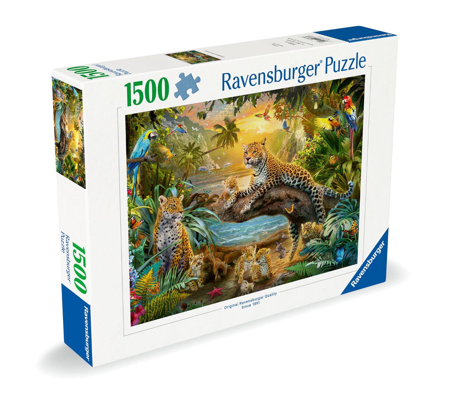 Ravensburger Leopards in the Jungle Jigsaw Puzzle (1500 Pieces) – PDK