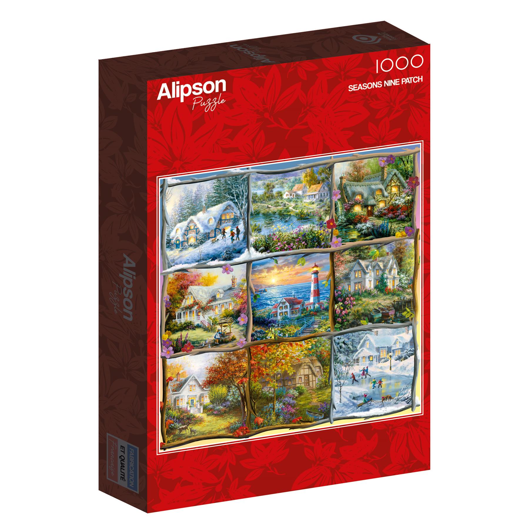 Alipson Seasons Nine Patch Jigsaw Puzzle (1000 Pieces) – PDK