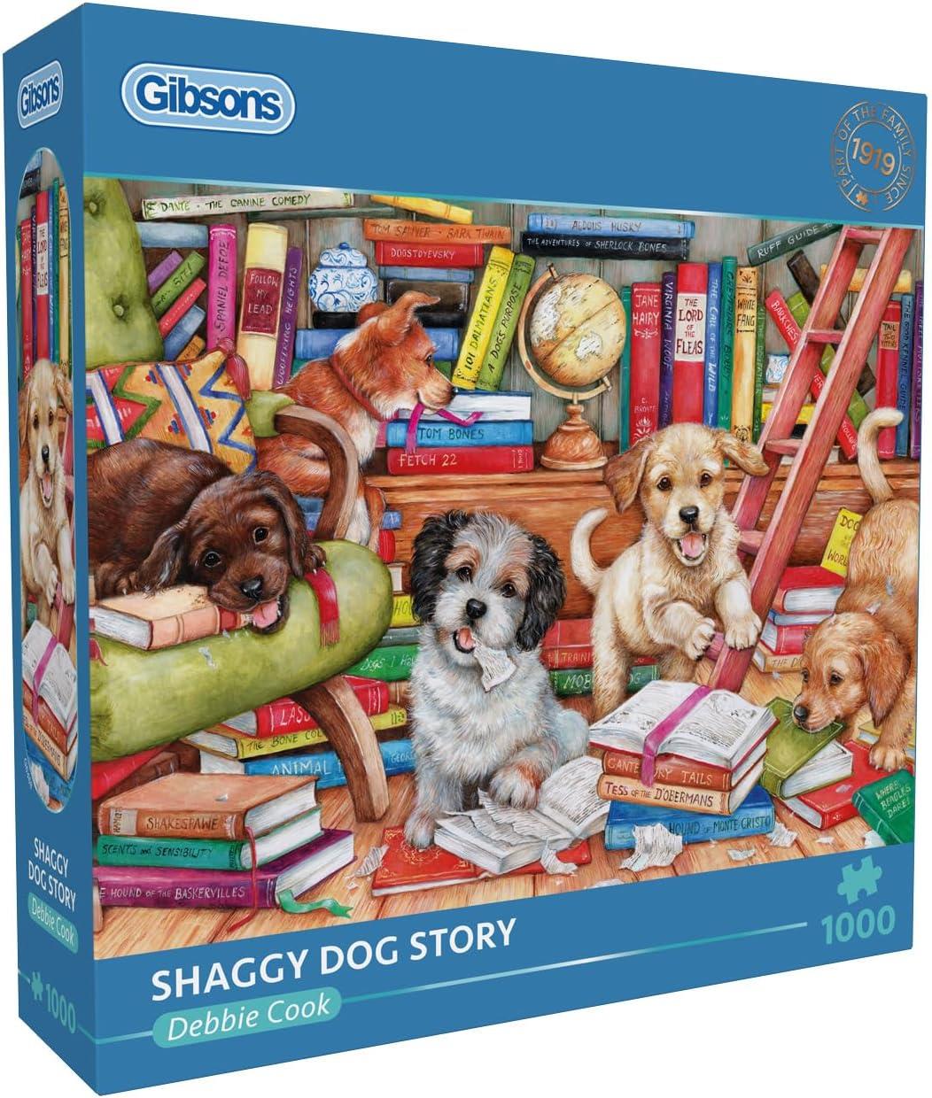 Gibsons Shaggy Dog Story Jigsaw Puzzle (1000 Pieces) – PDK