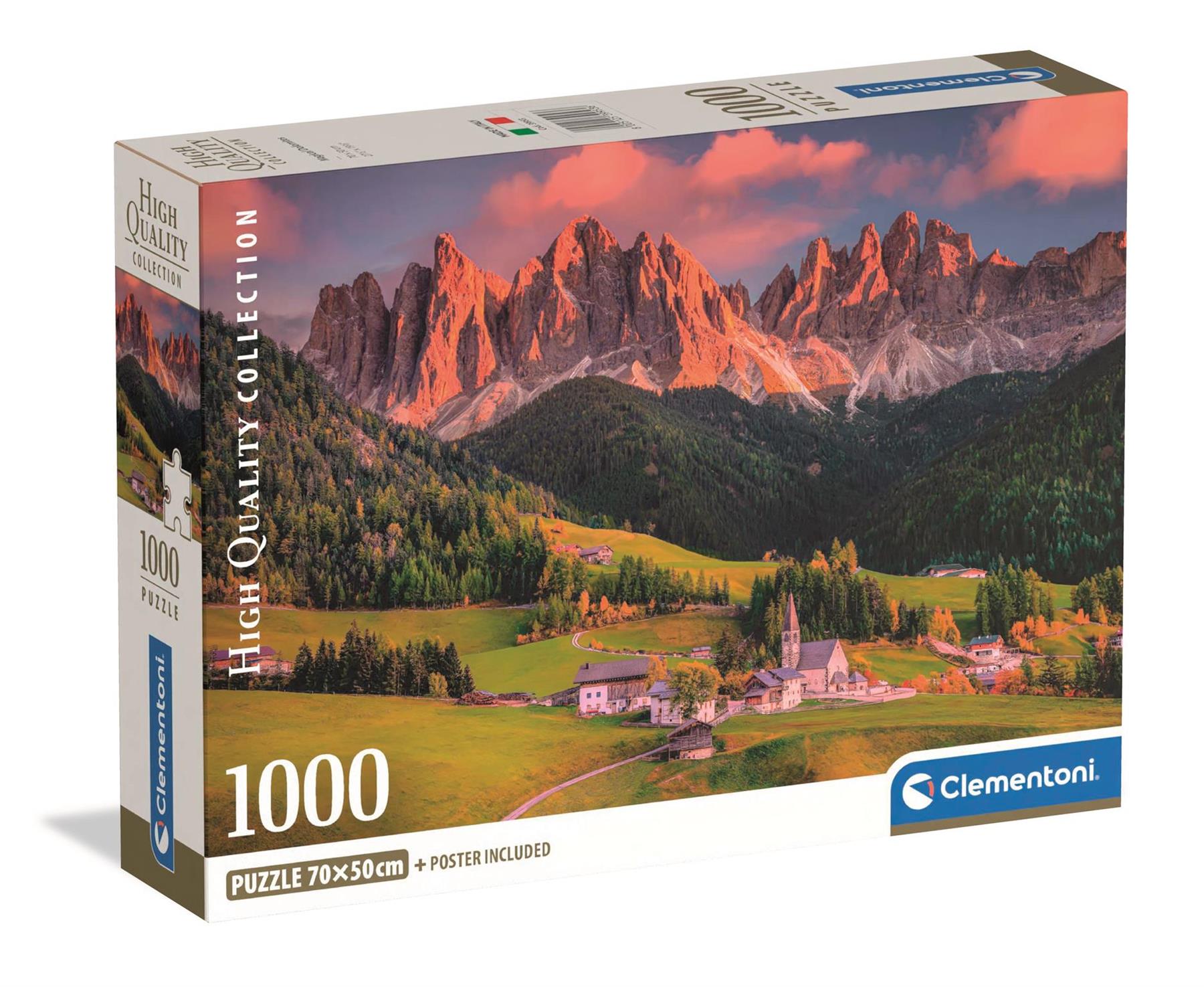 Clementoni Magical Dolomites Jigsaw Puzzle (1000 Pieces) – PDK