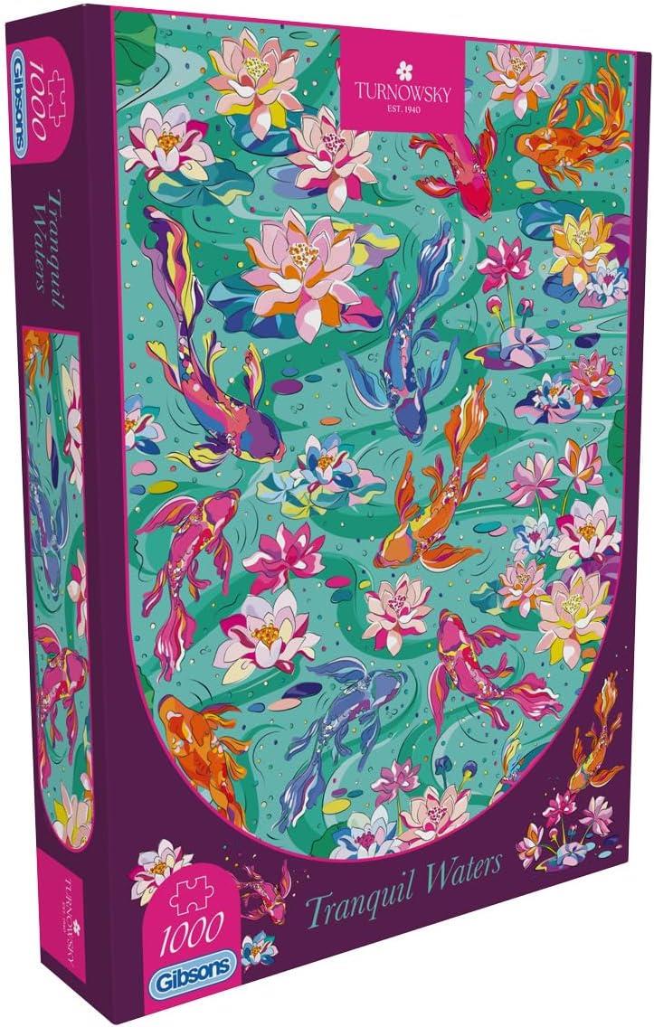 Gibsons House of Turnowsky Tranquil Waters Jigsaw Puzzle (1000 Pieces ...