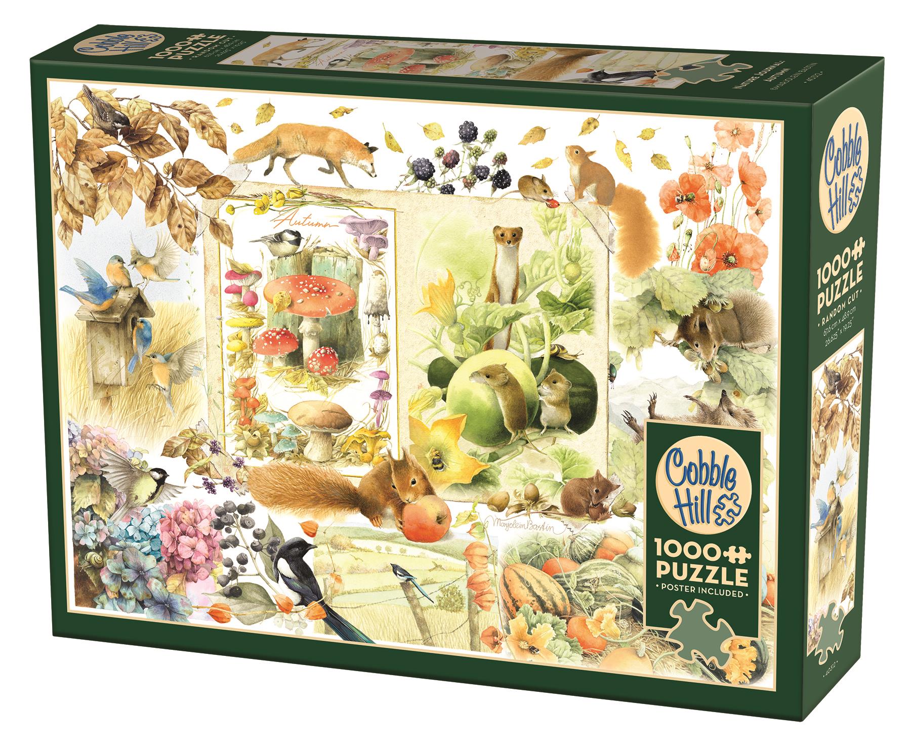 Cobble Hill Nature Journal: Autumn Jigsaw Puzzle (1000 Pieces) – PDK