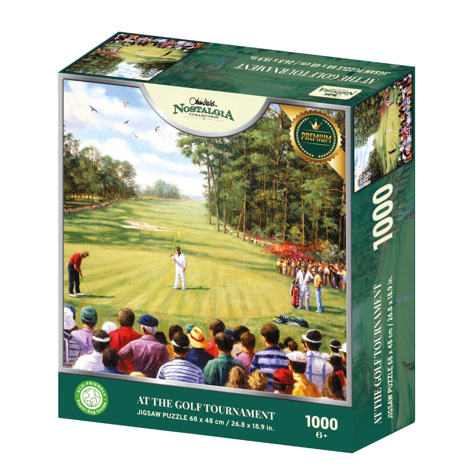 At The Golf Tournament, Kevin Walsh Jigsaw Puzzle (1000 Pieces) – PDK