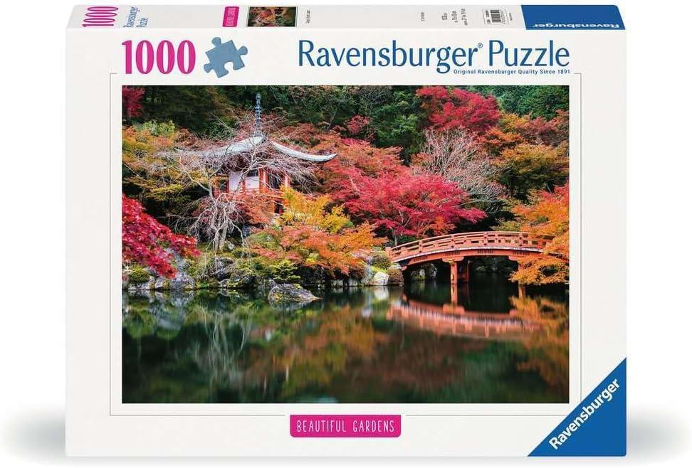 Ravensburger Beautiful Gardens Kyoto, Japan Jigsaw Puzzle (1000 Pieces ...