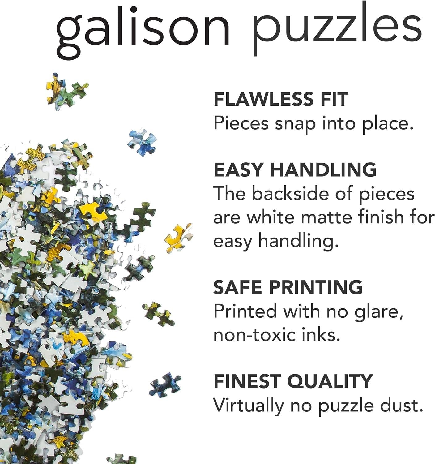 Galison Enchanted Snowfall Foil Jigsaw Puzzle (1000 Pieces) – PDK