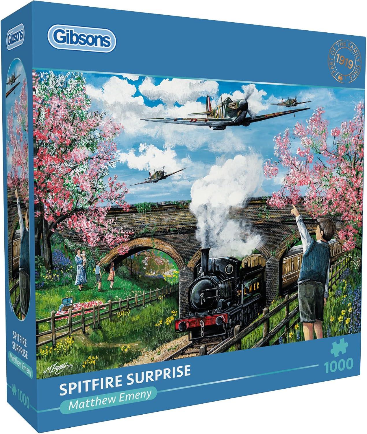 Gibsons Spitfire Surprise Jigsaw Puzzle (1000 Pieces) – PDK