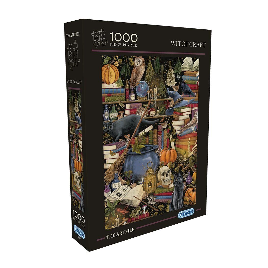 Gibsons Witchcraft The Art File Jigsaw Puzzle (1000 Pieces) – PDK