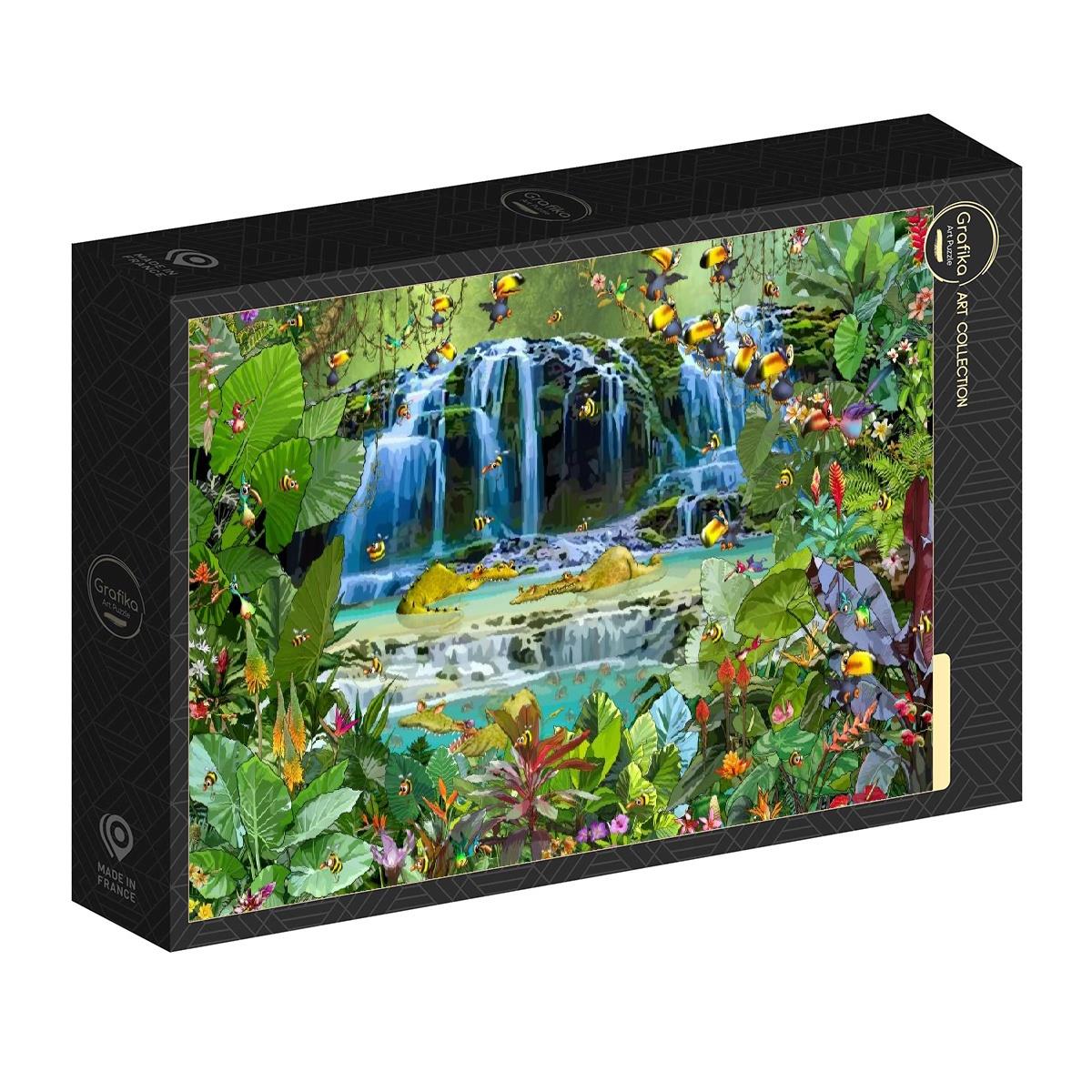 Grafika Francois Ruyer - Waterfall Jigsaw Puzzle (500 Pieces) – PDK