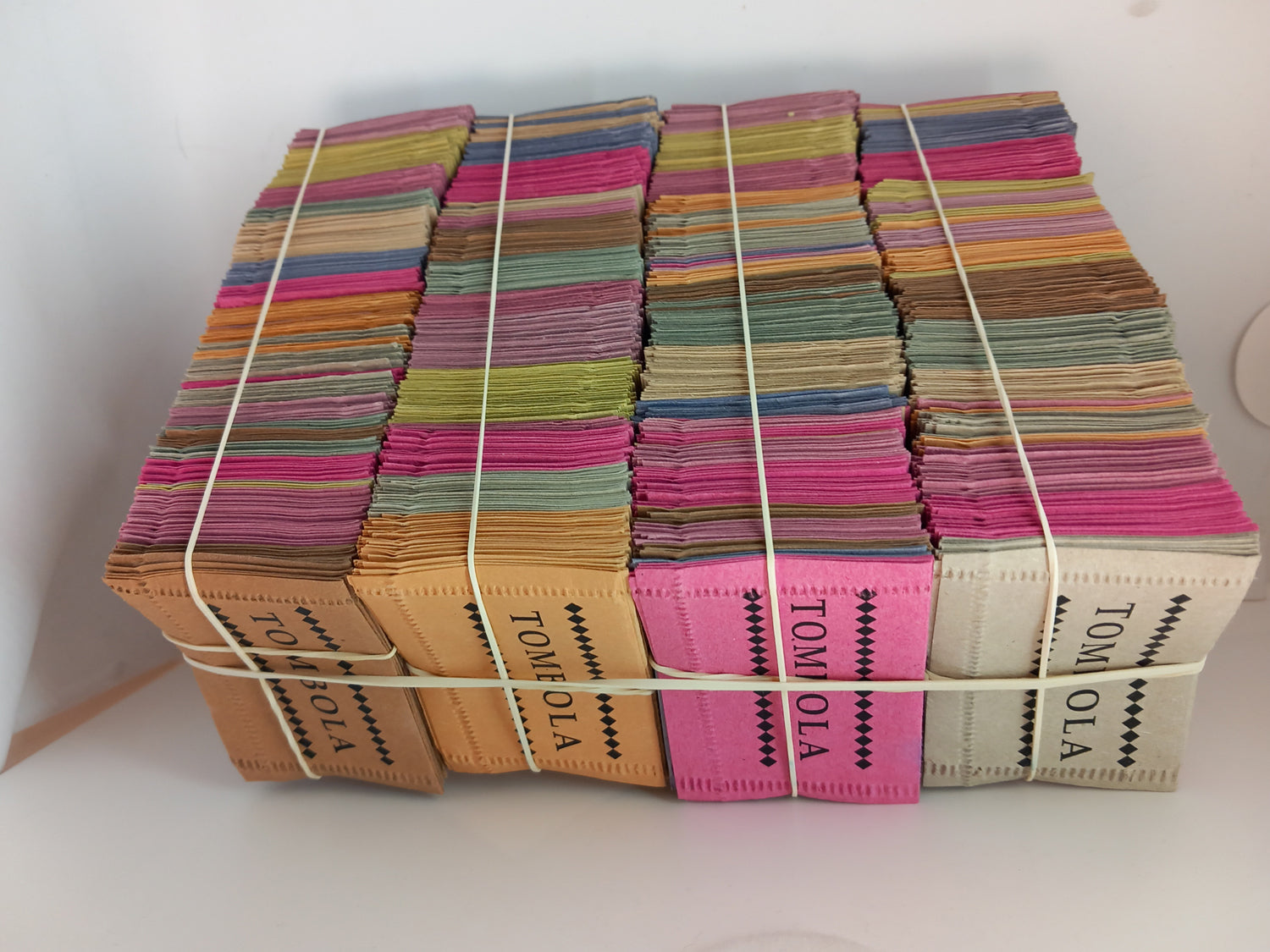 Loser Tombola Tickets - 1000 Losing Tickets (Assorted Colours) – PDK