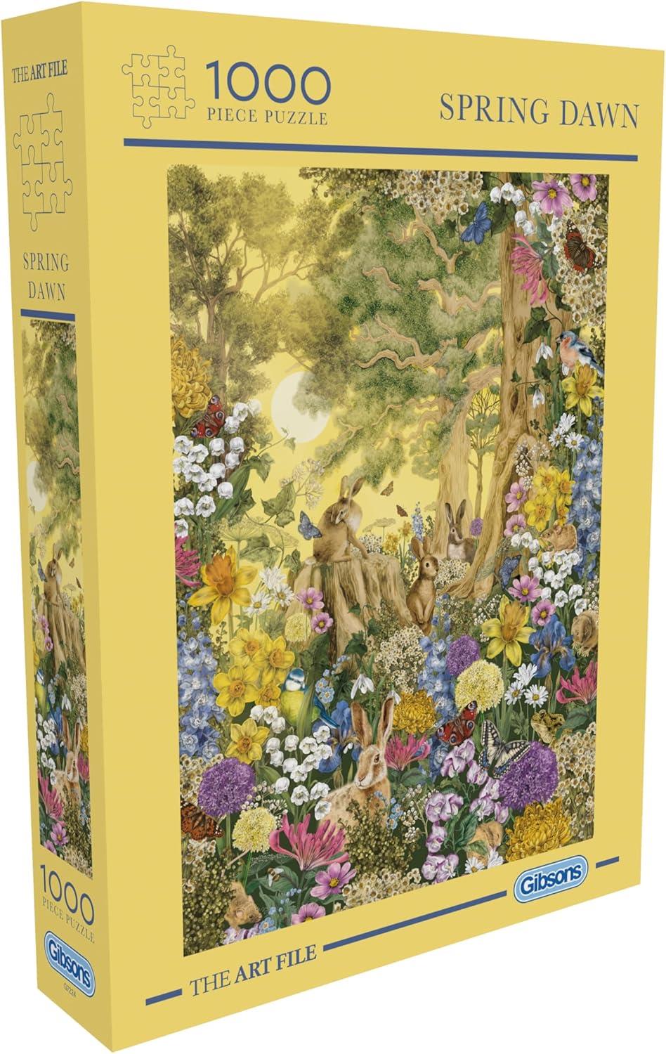 Gibsons The Art File: Spring Dawn Jigsaw Puzzle (1000 Pieces) – PDK