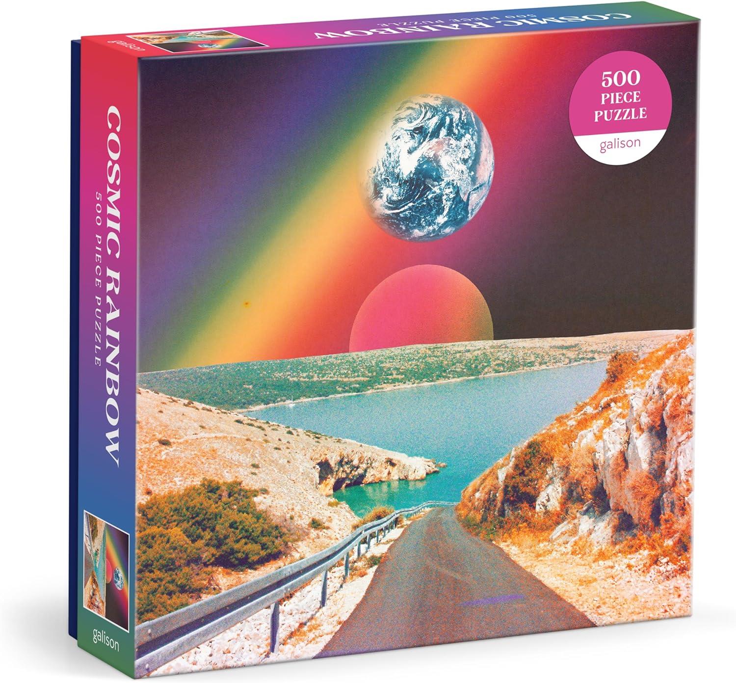 Galison Cosmic Rainbow Jigsaw Puzzle (500 Pieces) – PDK