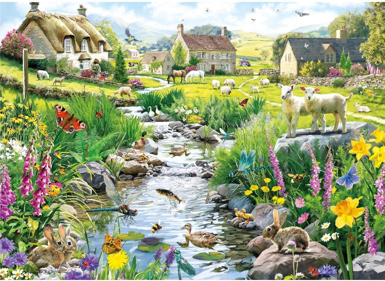 Gibsons Babbling Brook Jigsaw Puzzle (500 XL Pieces) – PDK