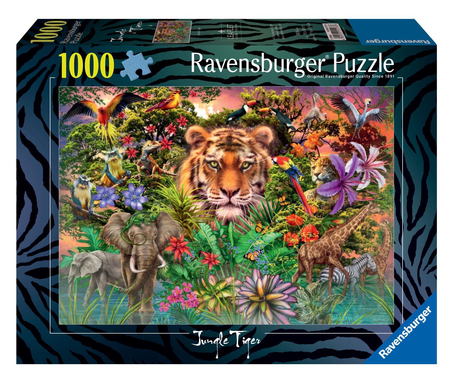 Ravensburger Jungle Tiger Jigsaw Puzzle (1000 Pieces) – PDK