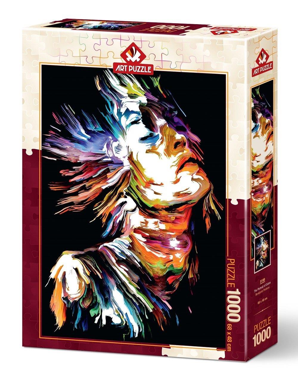 Art Puzzle Portrait Of Colours Jigsaw Puzzle (1000 Pieces) – PDK