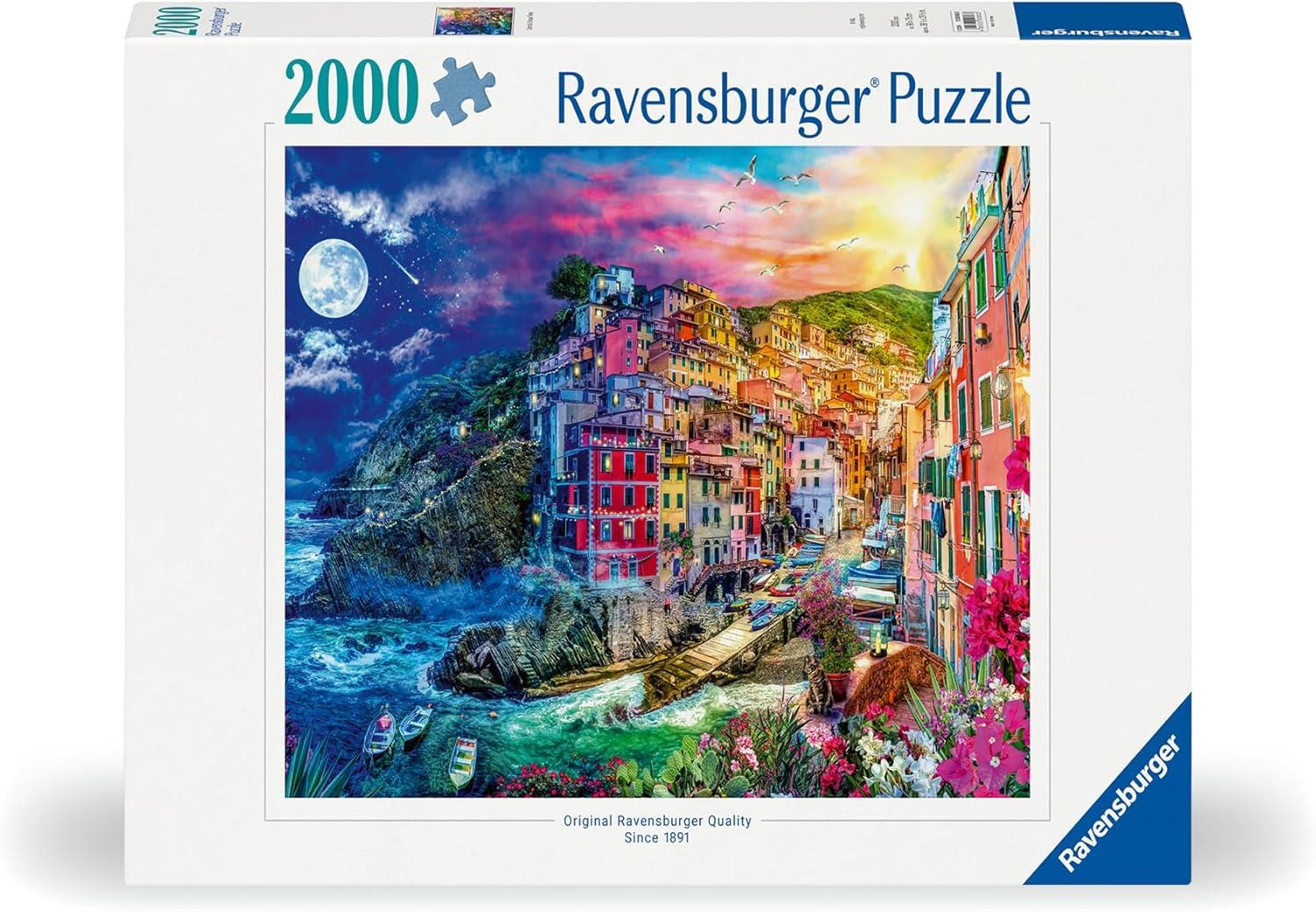 Ravensburger Colourful Cinque Terre Jigsaw Puzzle (2000 Pieces) DAMAGE ...