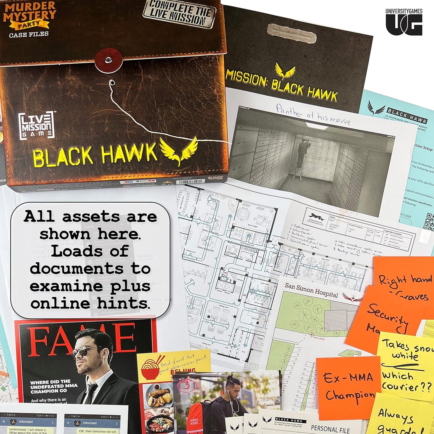 Black Hawk Murder Mystery Party Case File – PDK