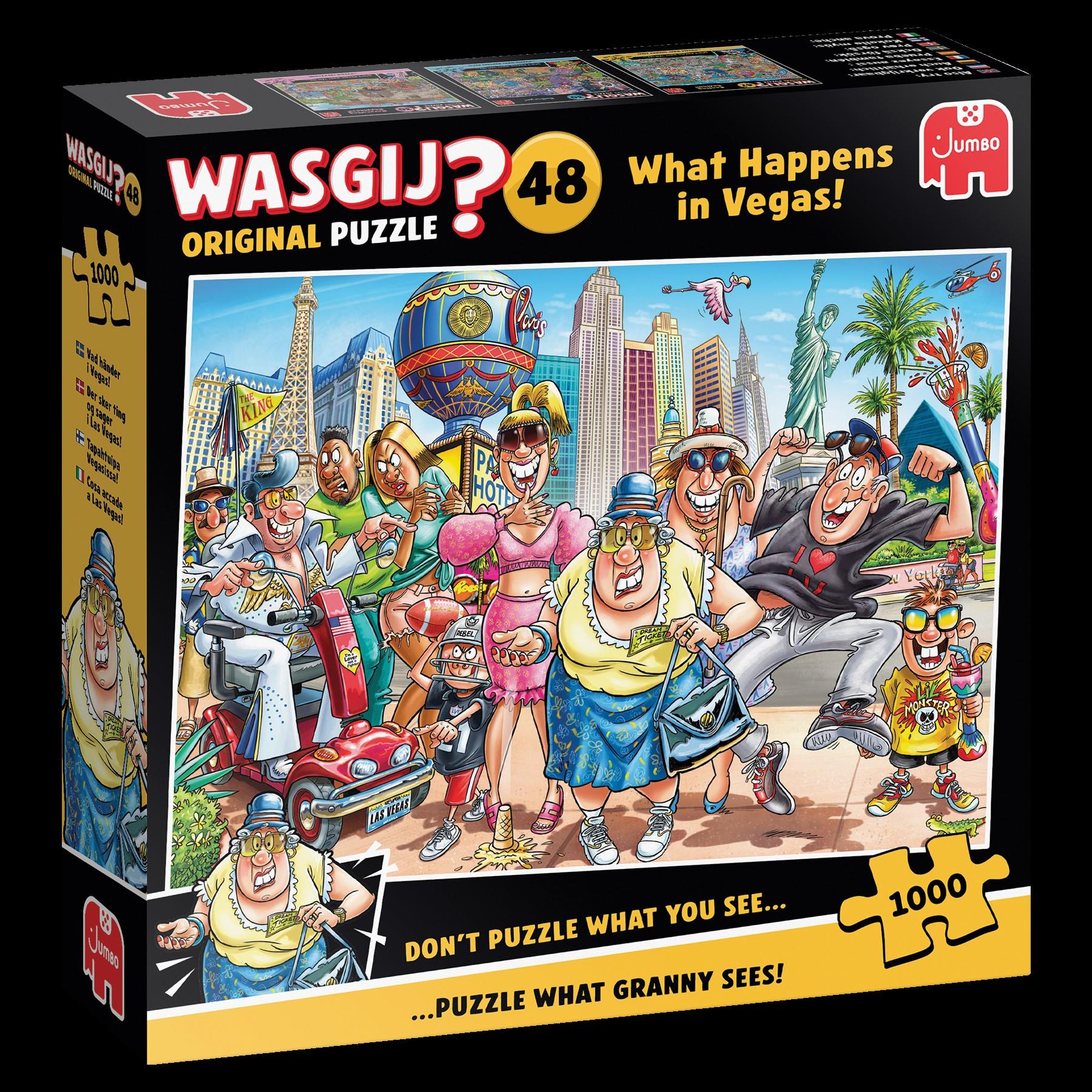 Wasgij Original 48 What Happens in Vegas! Jigsaw Puzzle (1000 Pieces) – PDK