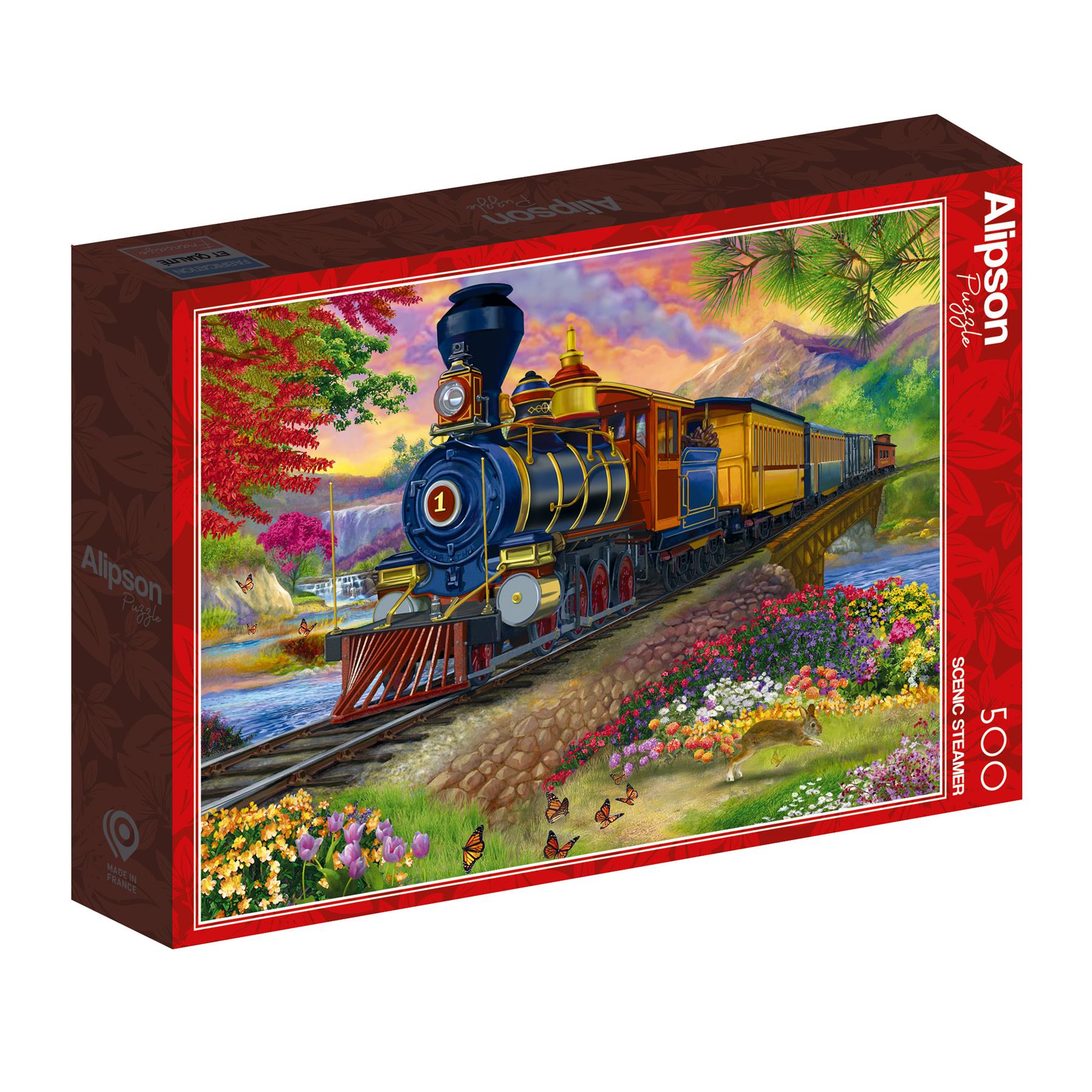 Alipson Scenic Steamer Jigsaw Puzzle (500 Pieces) – PDK