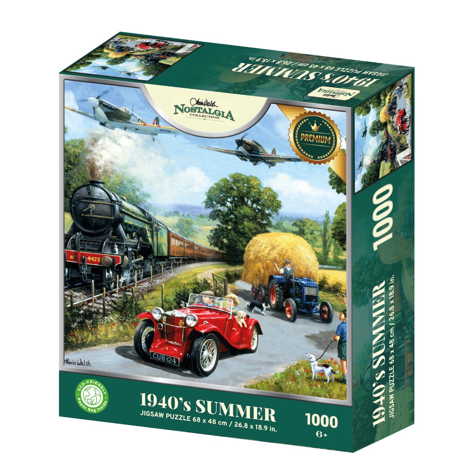 1940's Summer, Kevin Walsh Jigsaw Puzzle (1000 Pieces) – PDK
