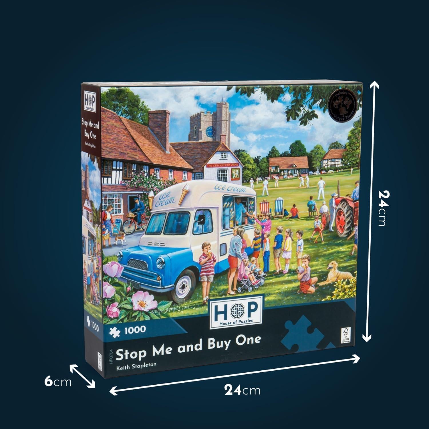 House of Puzzles Stop Me and Buy One Jigsaw Puzzle (1000 Pieces) – PDK