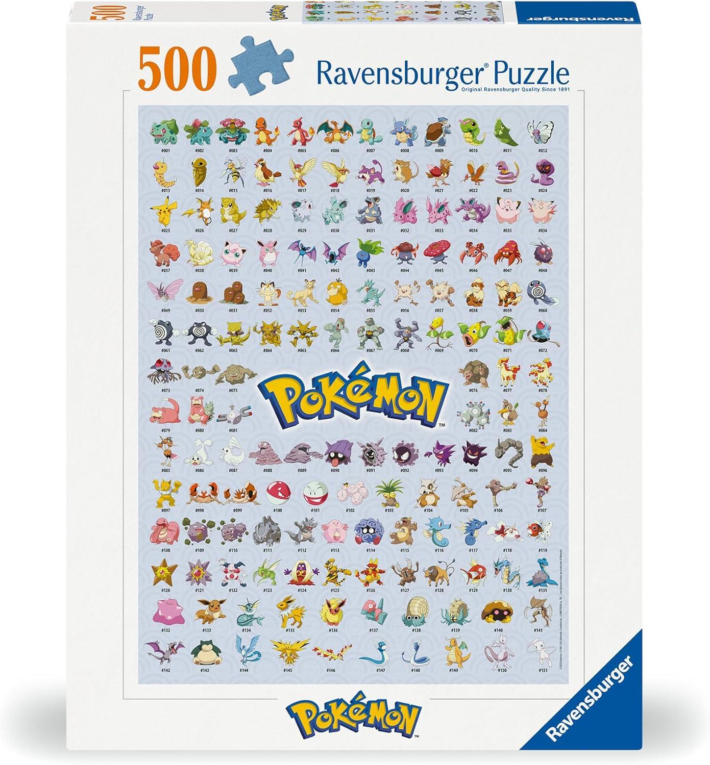 Ravensburger Pokemon Jigsaw Puzzle (500 Pieces) – PDK
