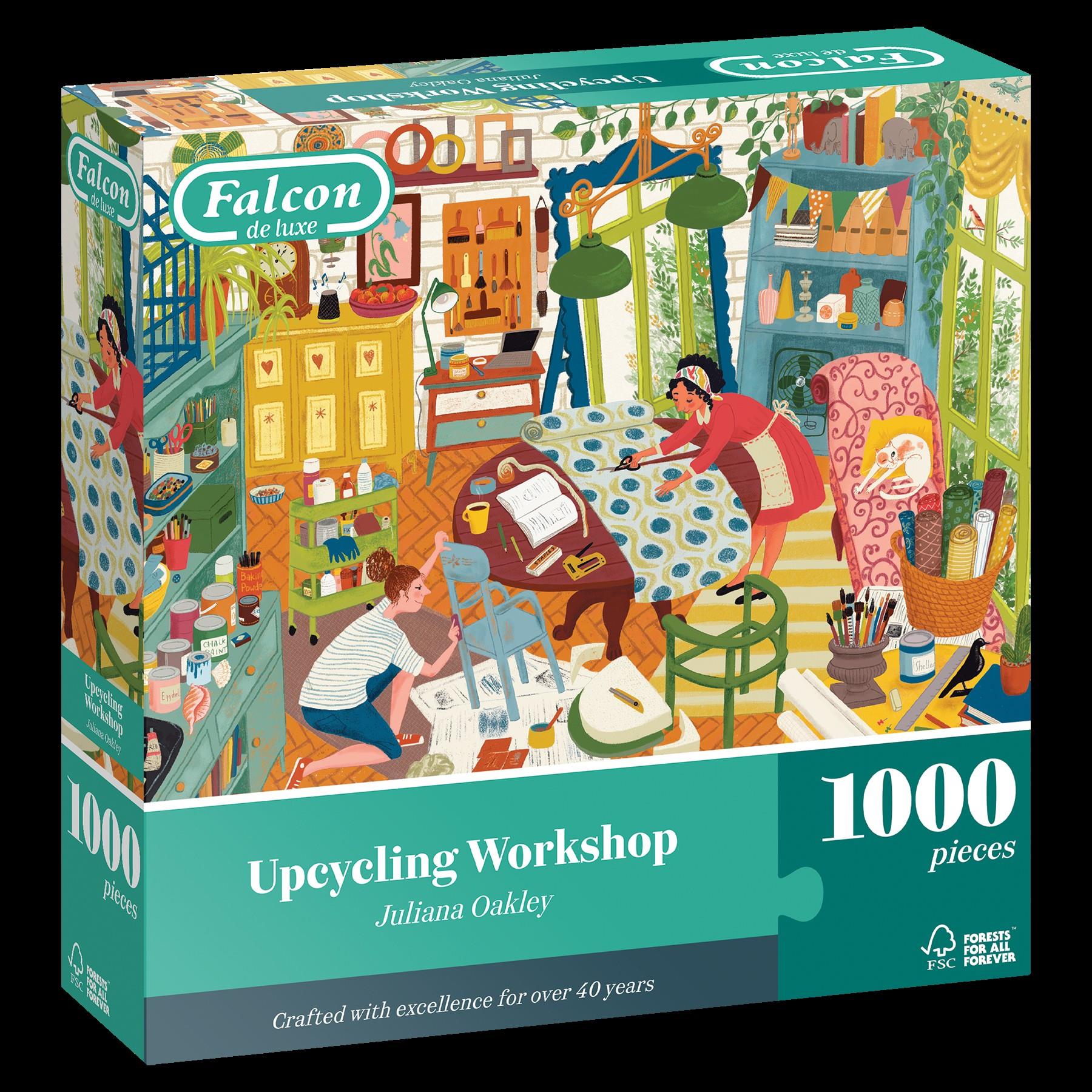 Falcon Deluxe Upcycling Workshop Jigsaw Puzzle (1000 Pieces) – PDK