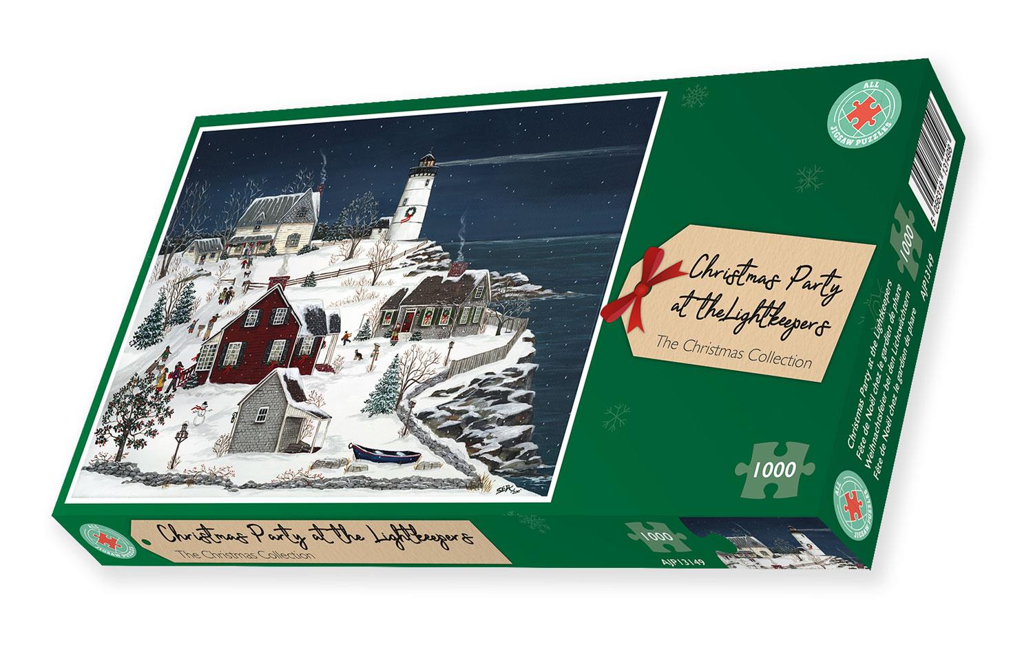 Christmas Party At The Lightkeepers Jigsaw Puzzle (1000 Pieces) – PDK