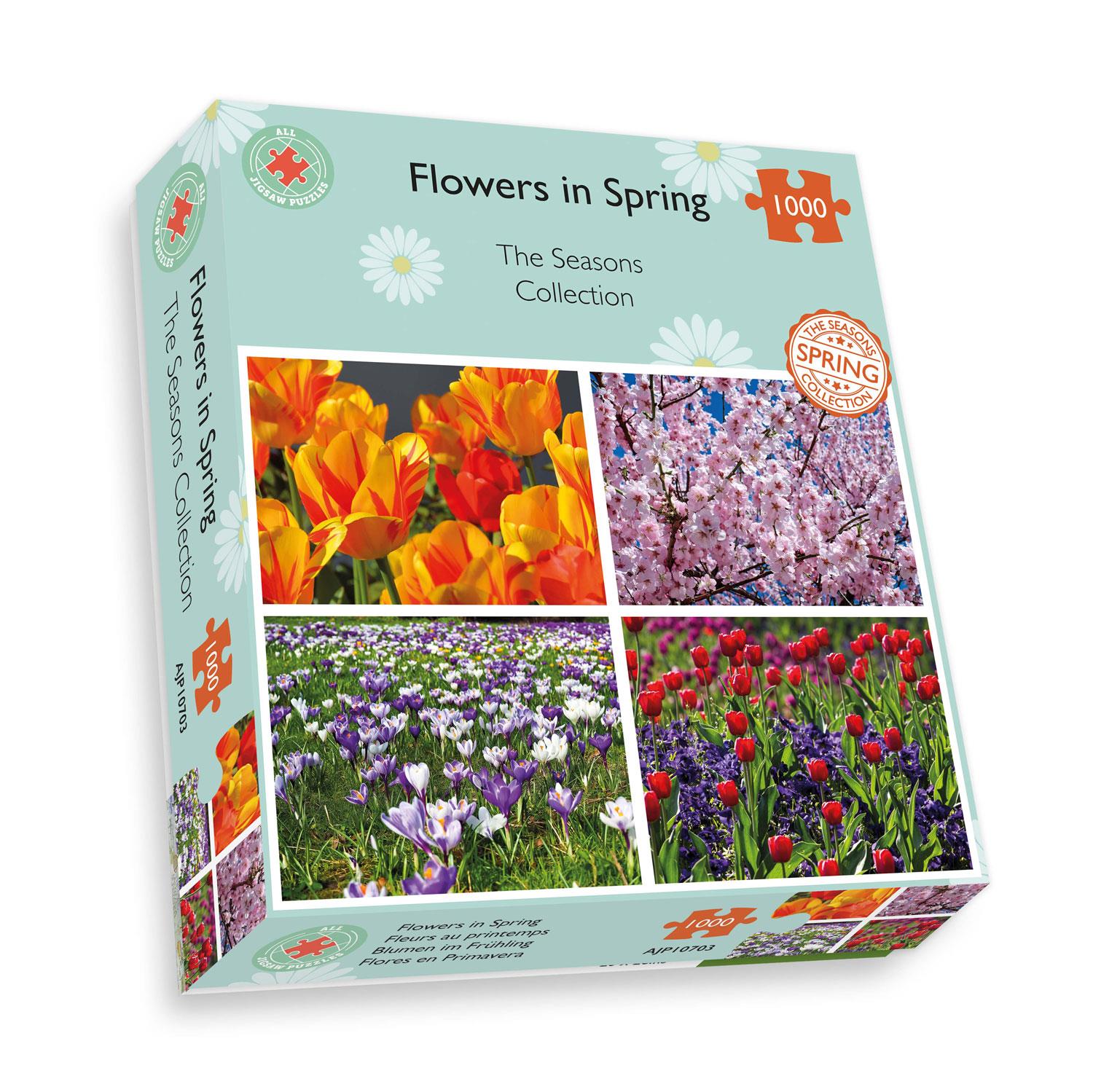 Flowers In Spring Jigsaw Puzzle (1000 Pieces) – PDK