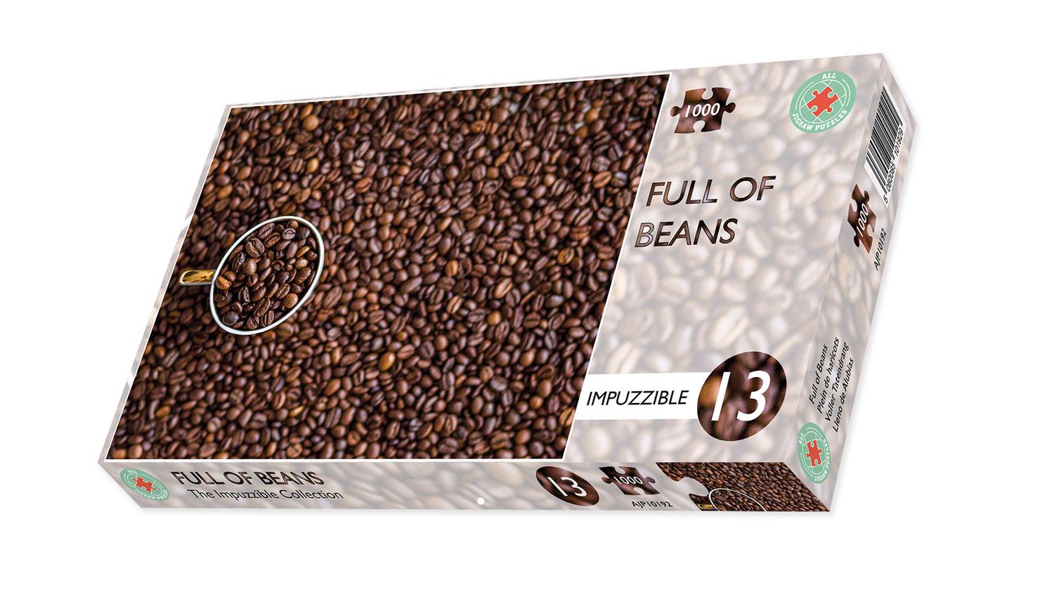 Full of Beans - Impuzzible No.13 - Jigsaw Puzzle (1000 Pieces) – PDK