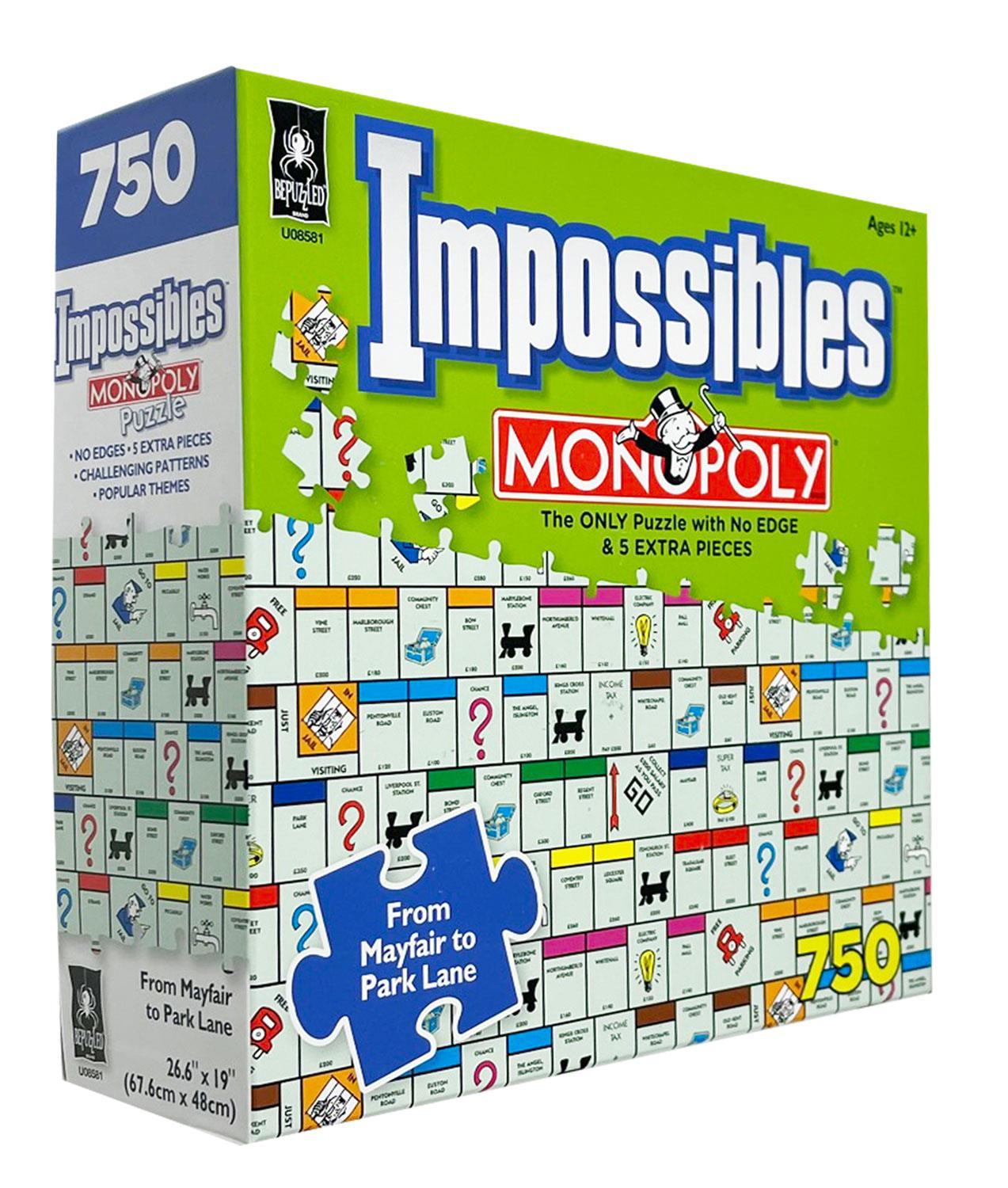Impossibles Monopoly Jigsaw Puzzle (750 Pieces) – PDK