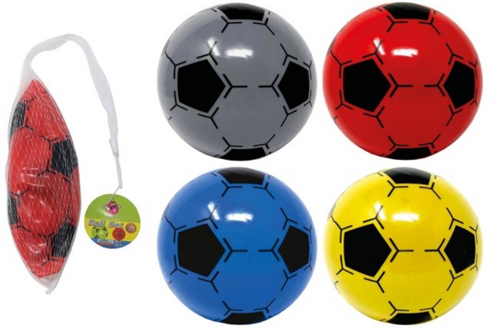 10 Uninflated Plastic Footballs – PDK