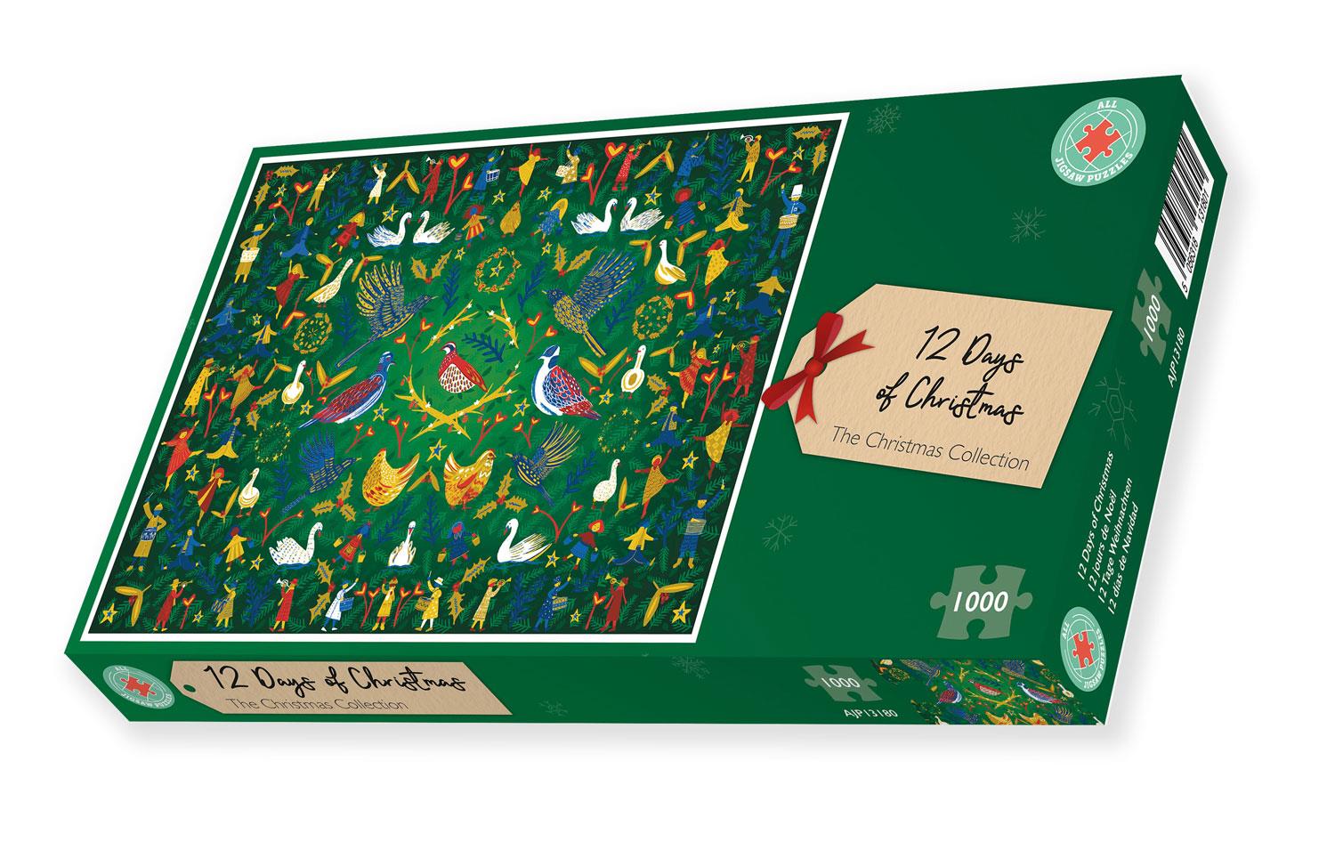 12 Days Of Christmas Jigsaw Puzzle (1000 Pieces) – PDK
