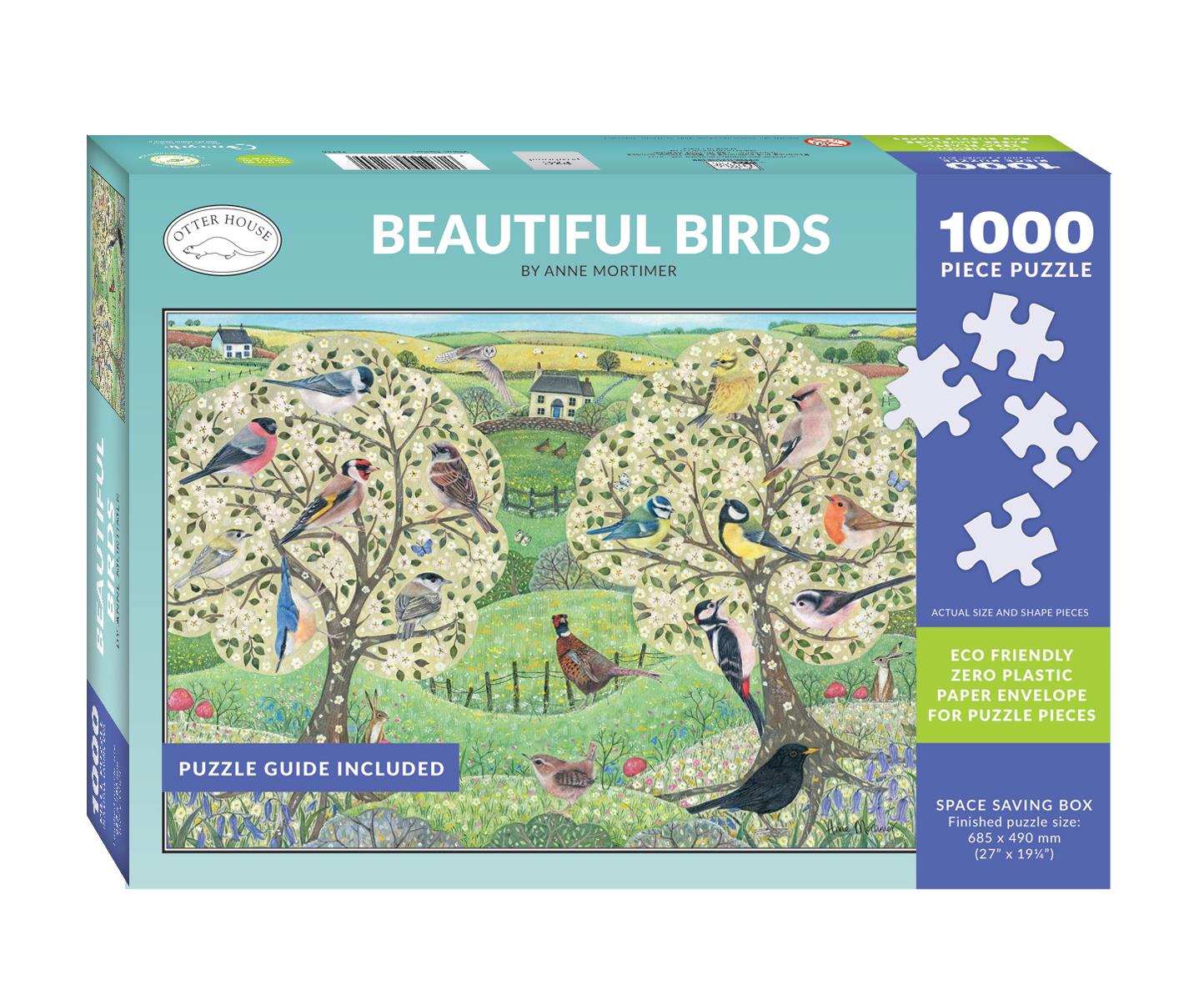 Otter House Beautiful Birds Jigsaw Puzzle (1000 Pieces) – PDK