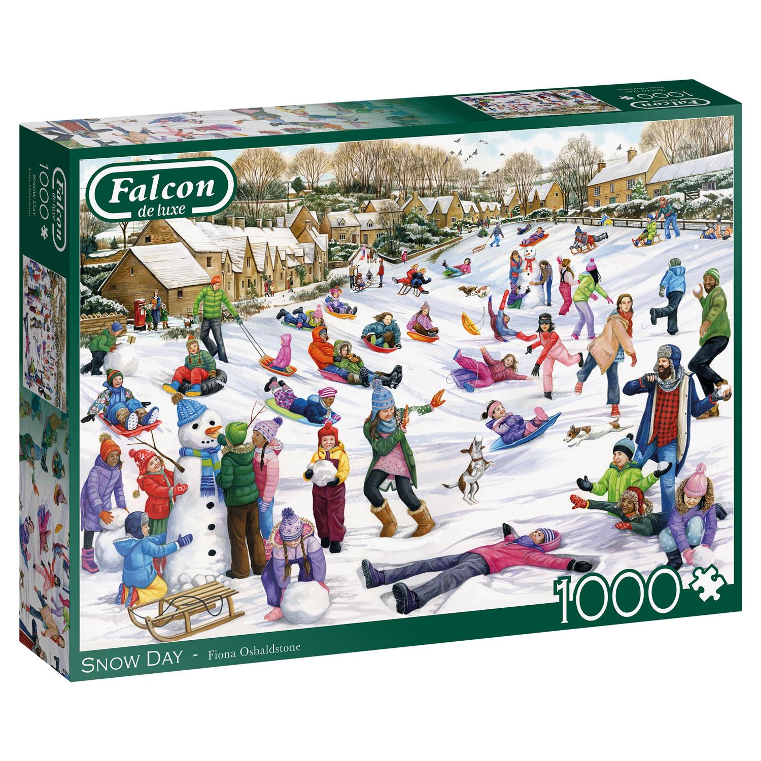 Falcon Deluxe Snow Day Jigsaw Puzzle (1000 Pieces) – PDK