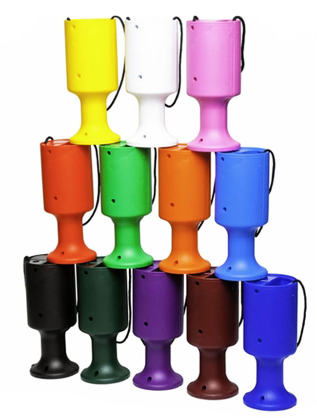 Round Handheld Plastic Charity Collection Box – PDK